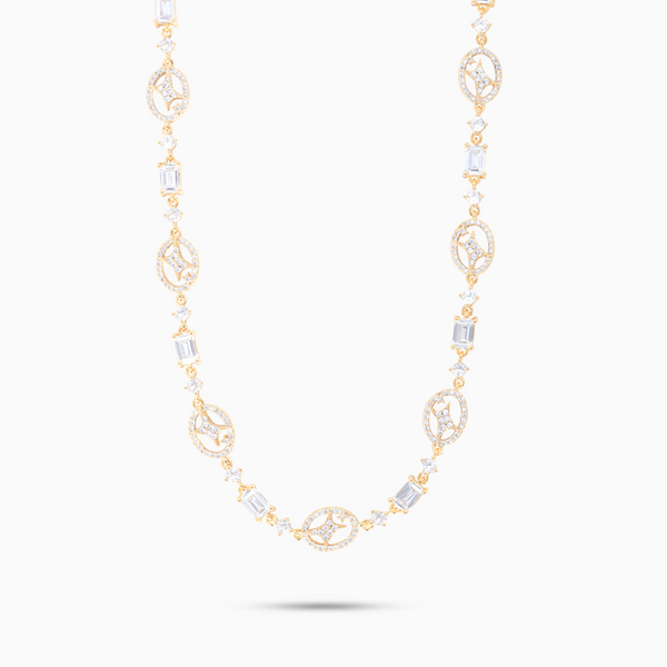 Gold Signature Iced Chain – Make it shine